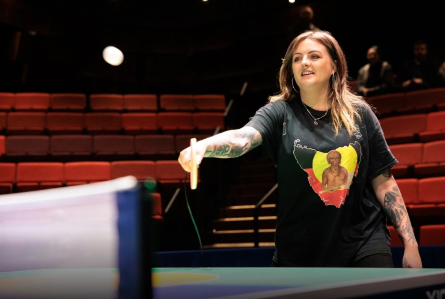 What do you get when you cross ping pong, First Nat... | National ...