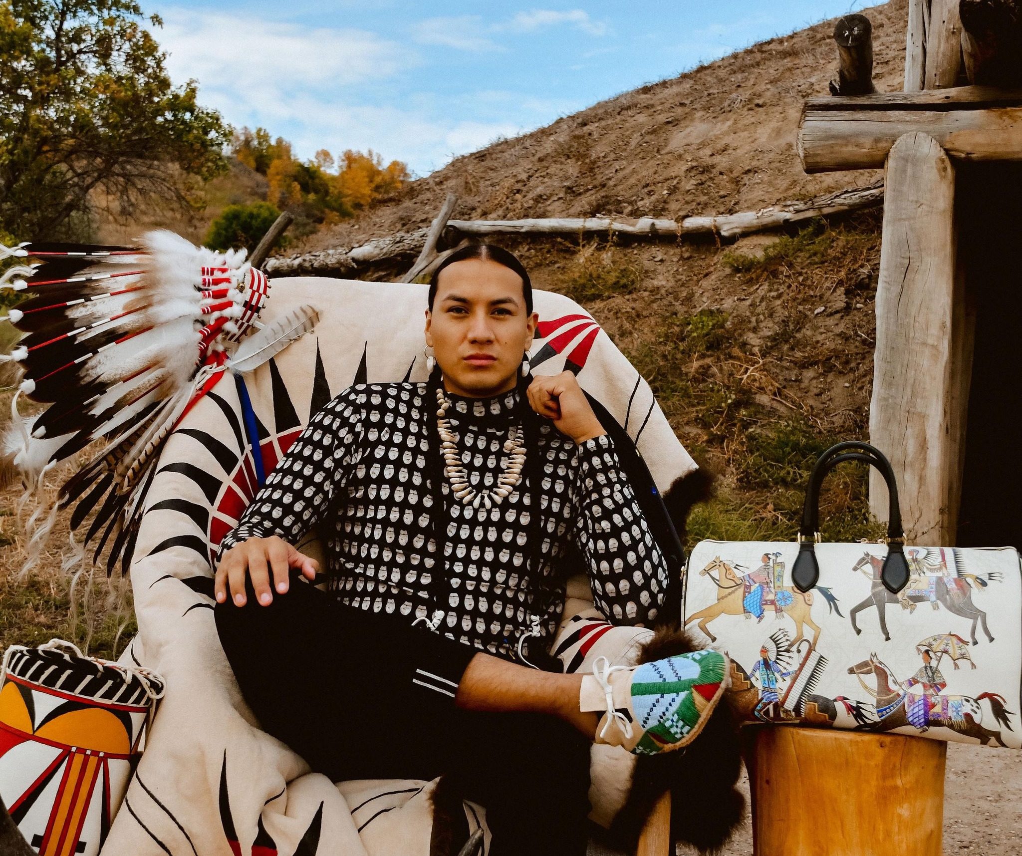 Plains Cree model River Thomas on his start in fash... | National ...