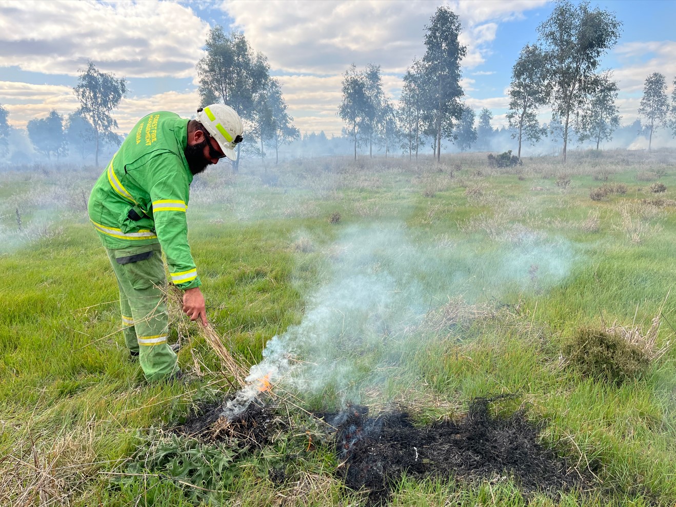 Dja Dja Wurrung restores cultural burning for land ... | National ...