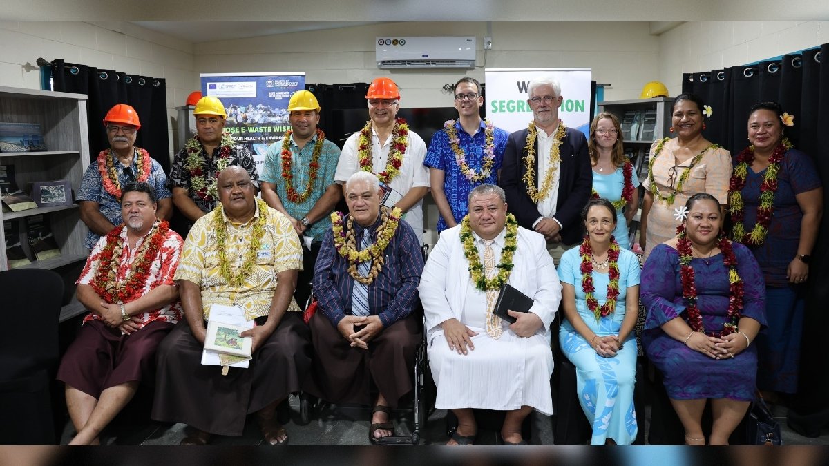 Samoa unveils new hub for waste management training... | National ...