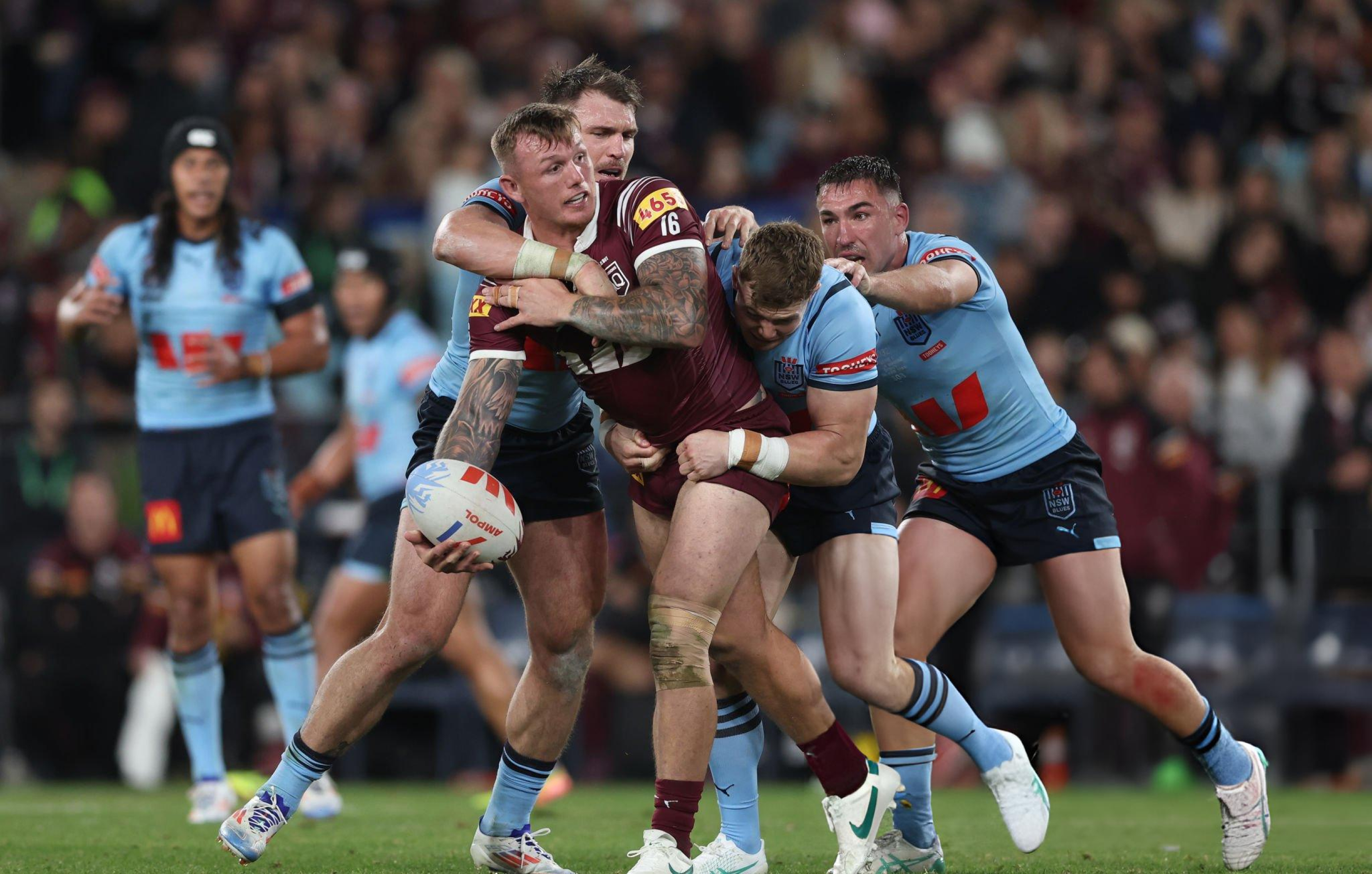 Hopgood does his late father proud during Origin de... | National ...