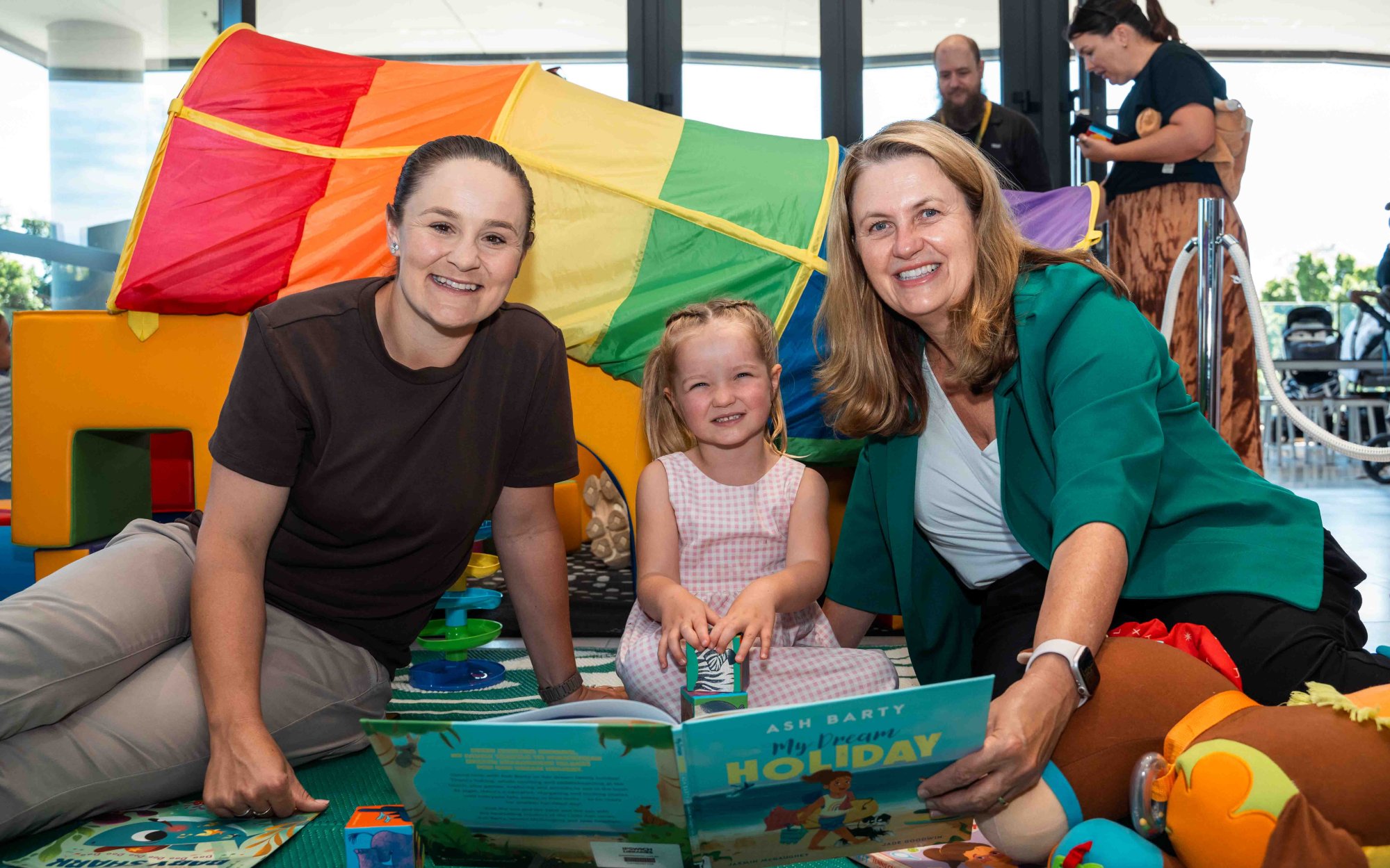 Ash Barty marks World Children’s Day with First 5... | National ...