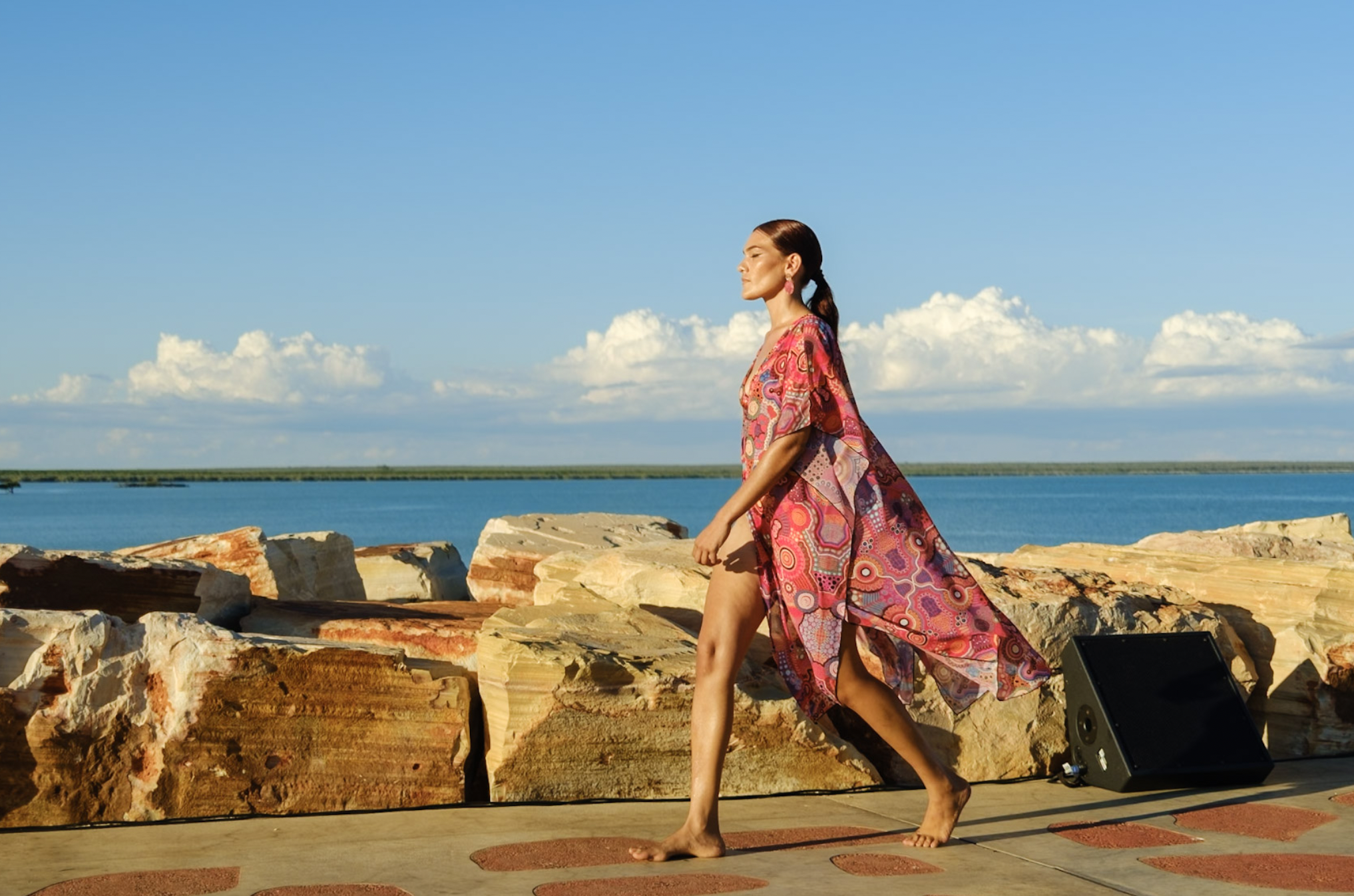 First Nations designer Brodie George showcases her ... | National ...