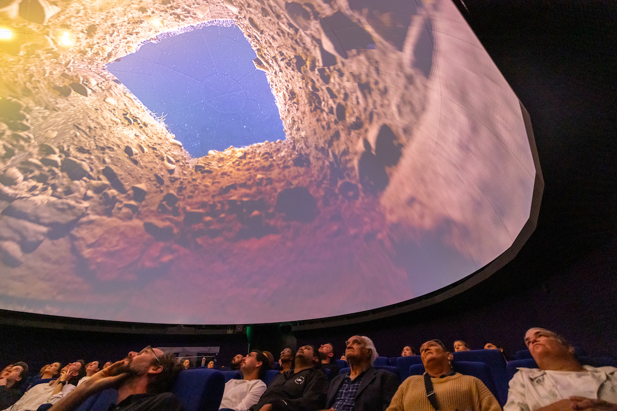 Immersive planetarium film retells Australia's rich... | National ...