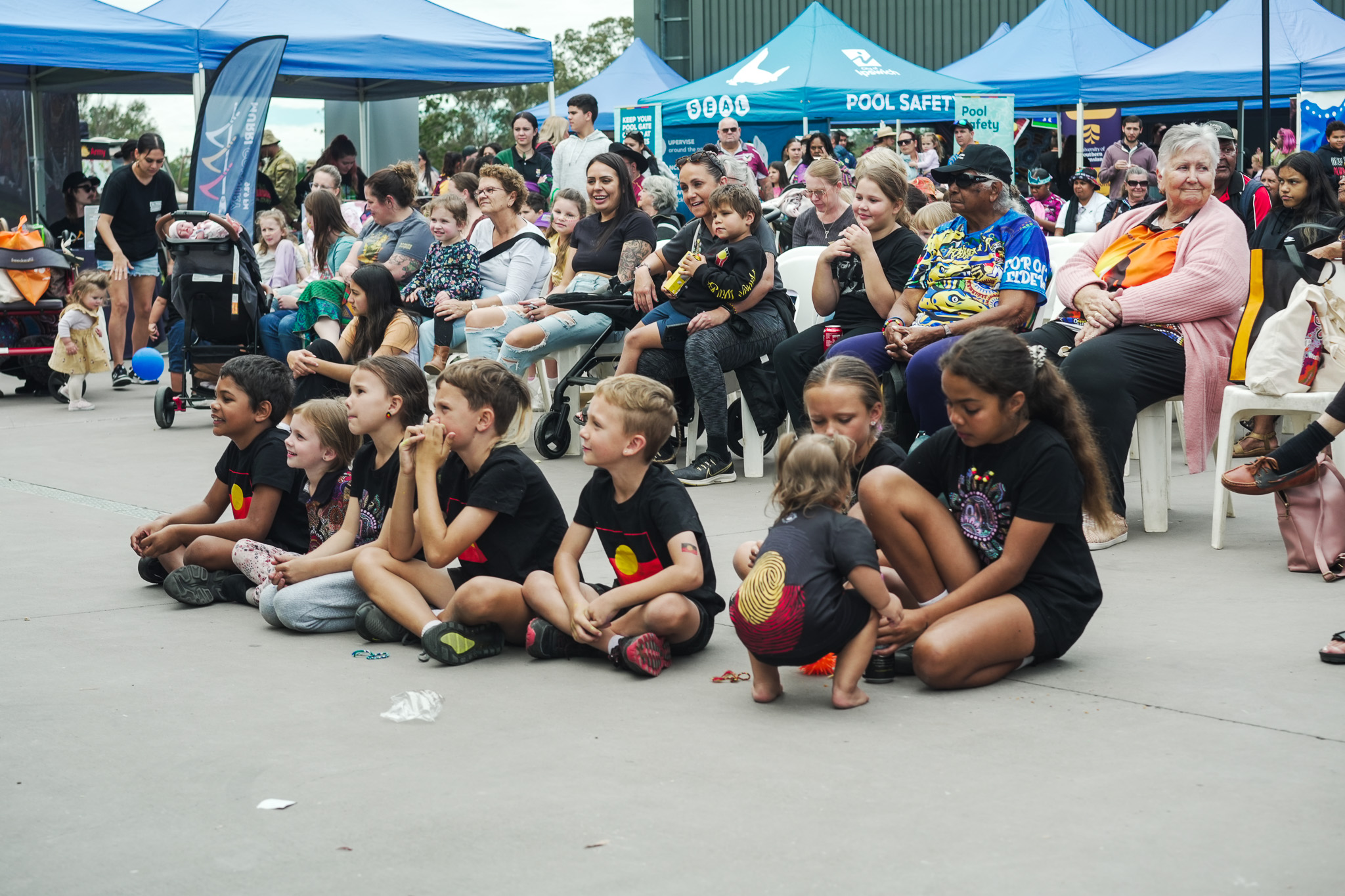 Ipswich community out in droves despite weather to ... | National ...