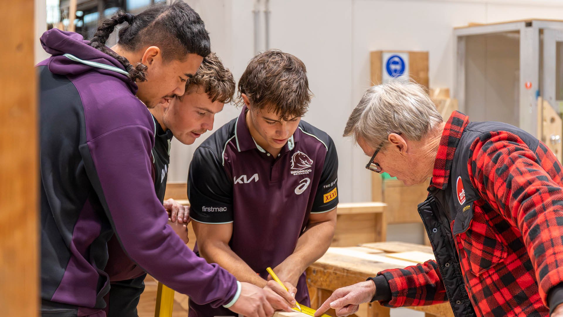 First Nations Broncos visit TAFE Queensland to gain... | National ...