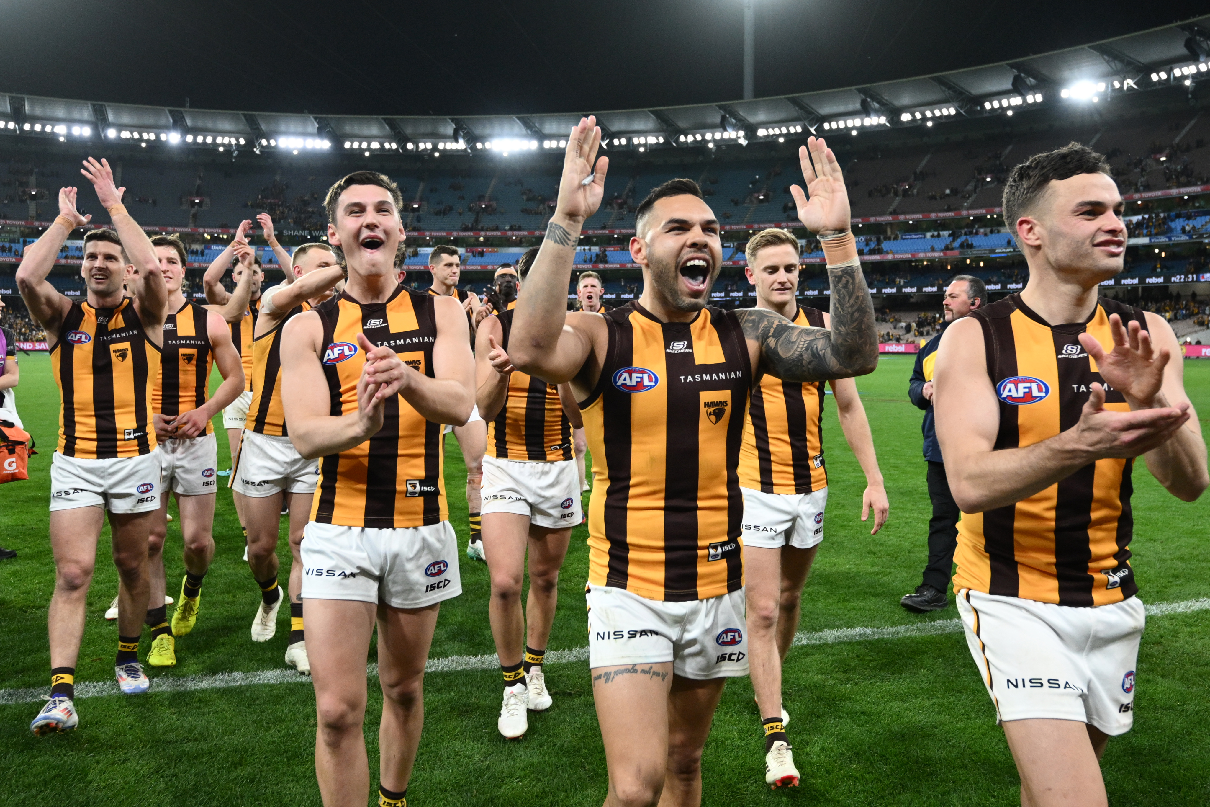 'Proved it tonight': Karl Amon says Hawks' hot form... | National ...