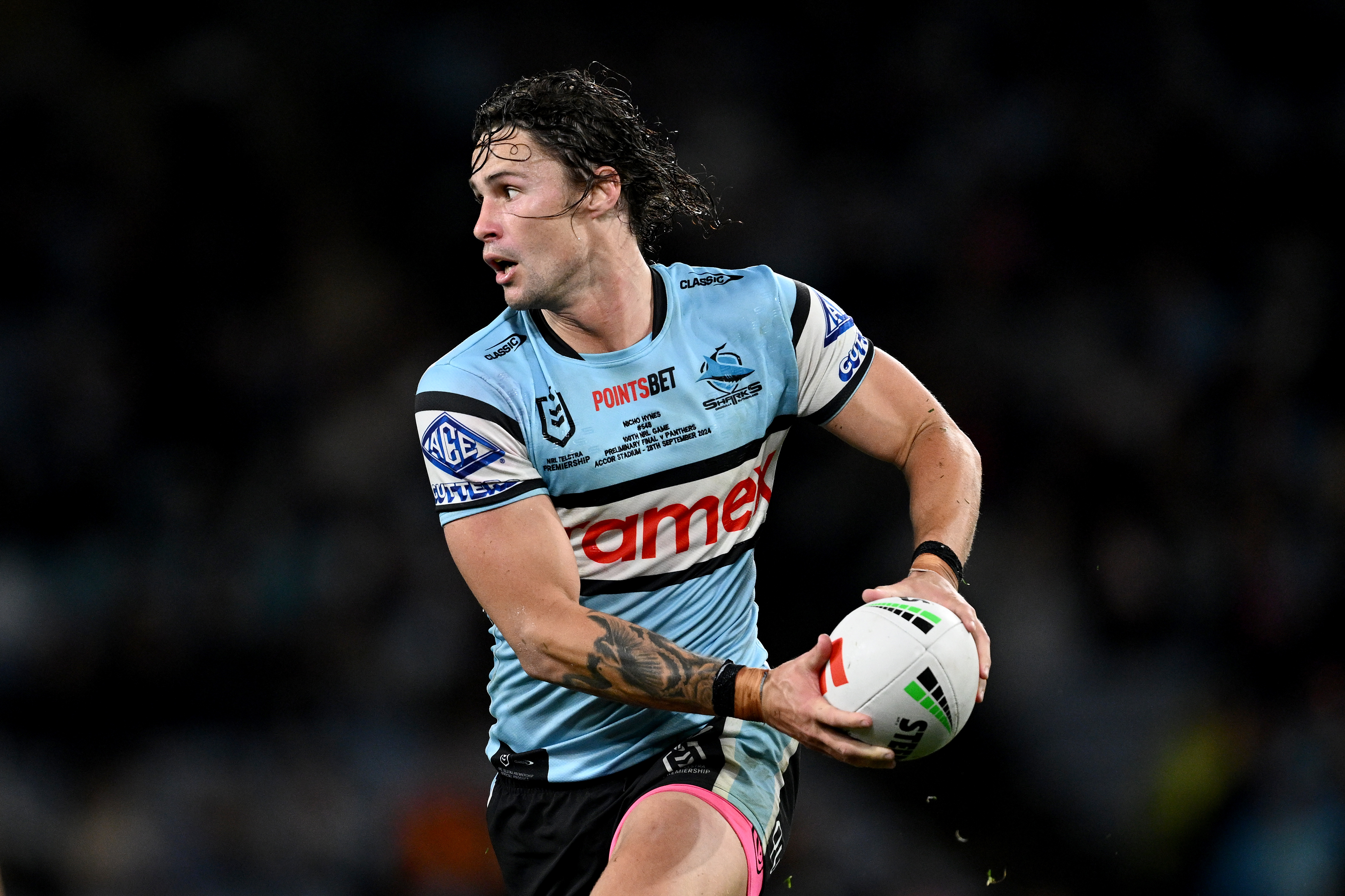 Hynes shines as Sharks overrun Raiders in NRL trial | National ...