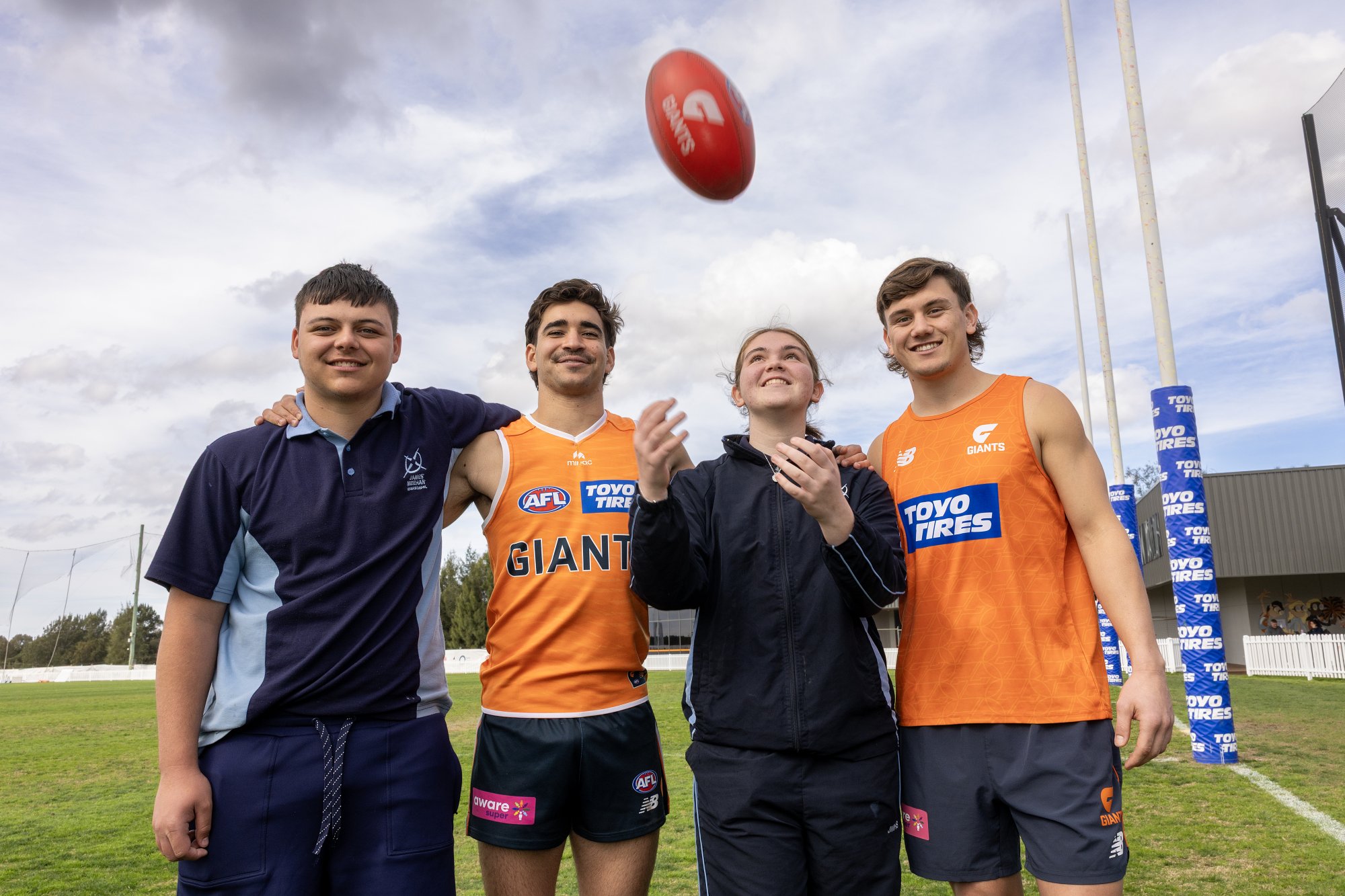 Giants and Coles kick off job-ready program for Fir... | National ...