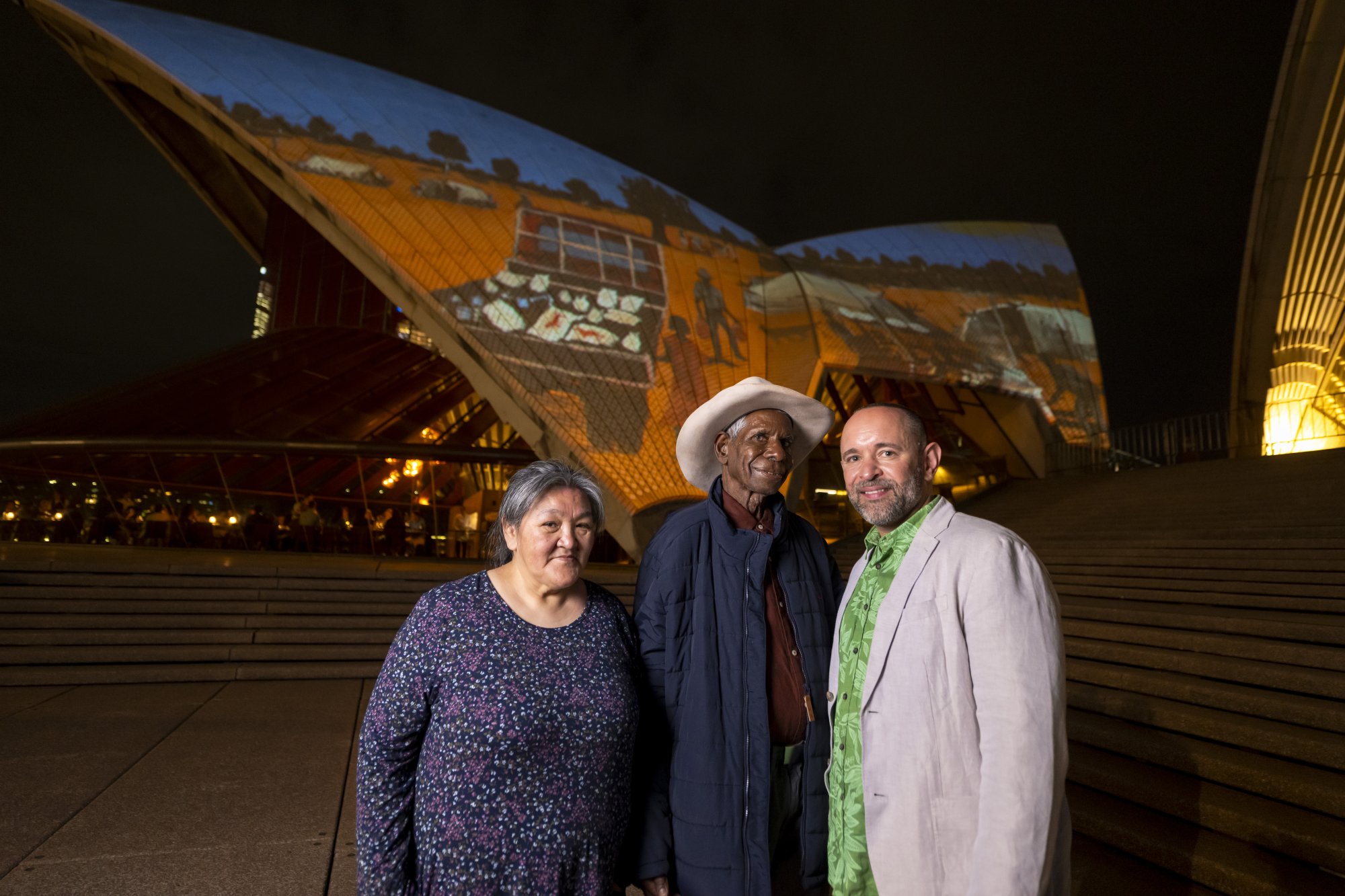 First Nations sail projection Badu Gili: Story Keep... | National ...
