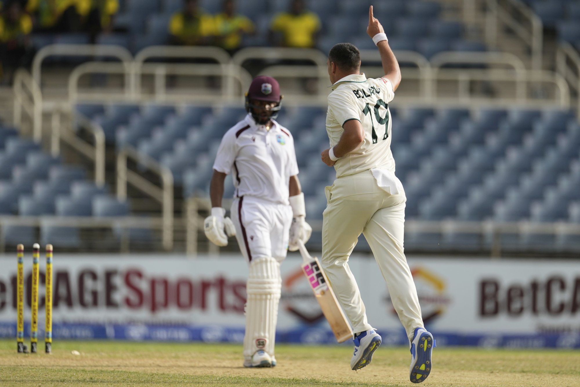 Boland puts Australia in front with pink ball befor... | National ...