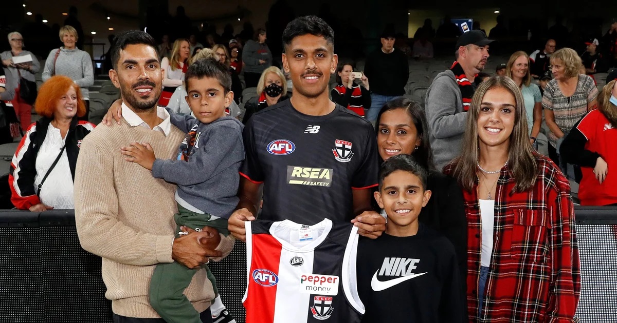 Wanganeen-Milera embraces the pressure of footy wor... | National ...