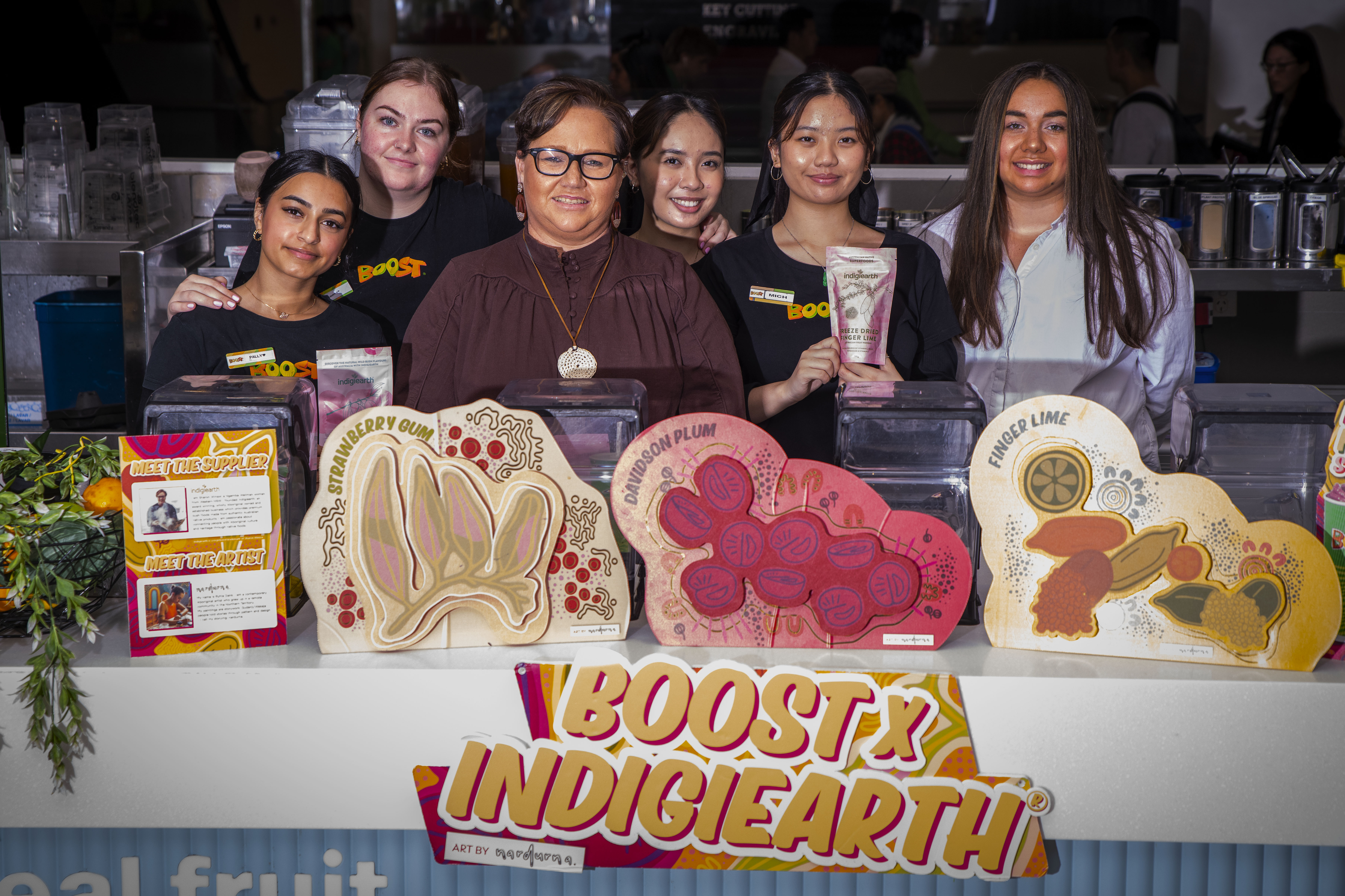 Native smoothies on the menu as Boost Juice partner... | National ...