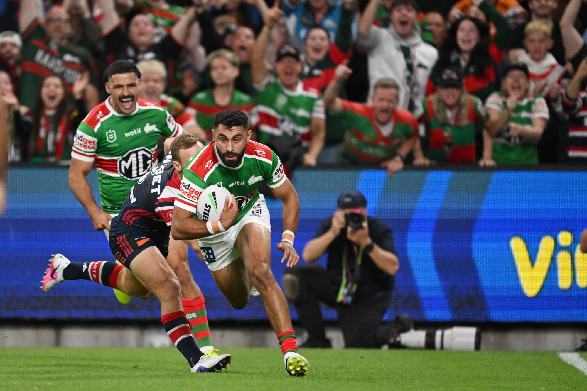 Alex Johnston breaks NRL's all-time tryscoring reco... | National ...