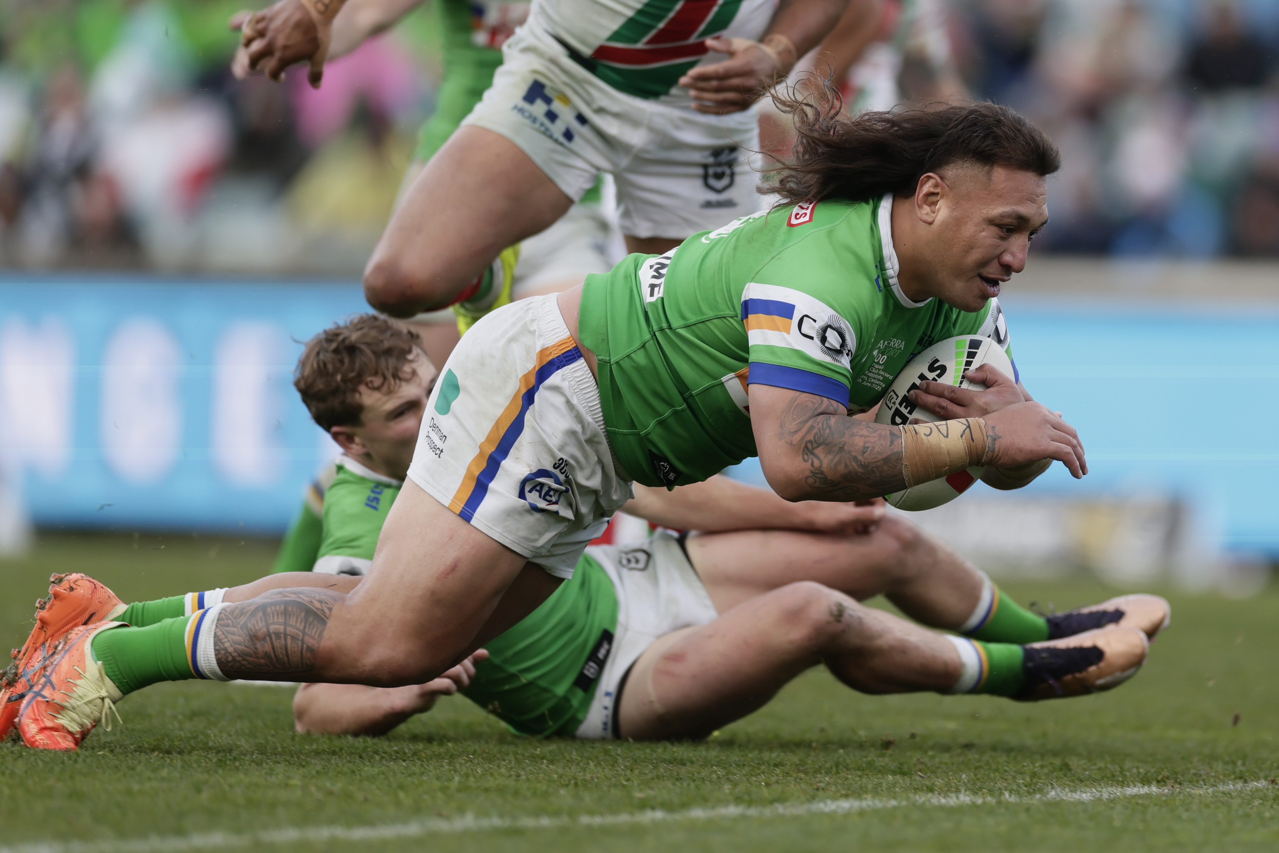 Milestone Papali'i double lifts Raiders over Souths | National ...