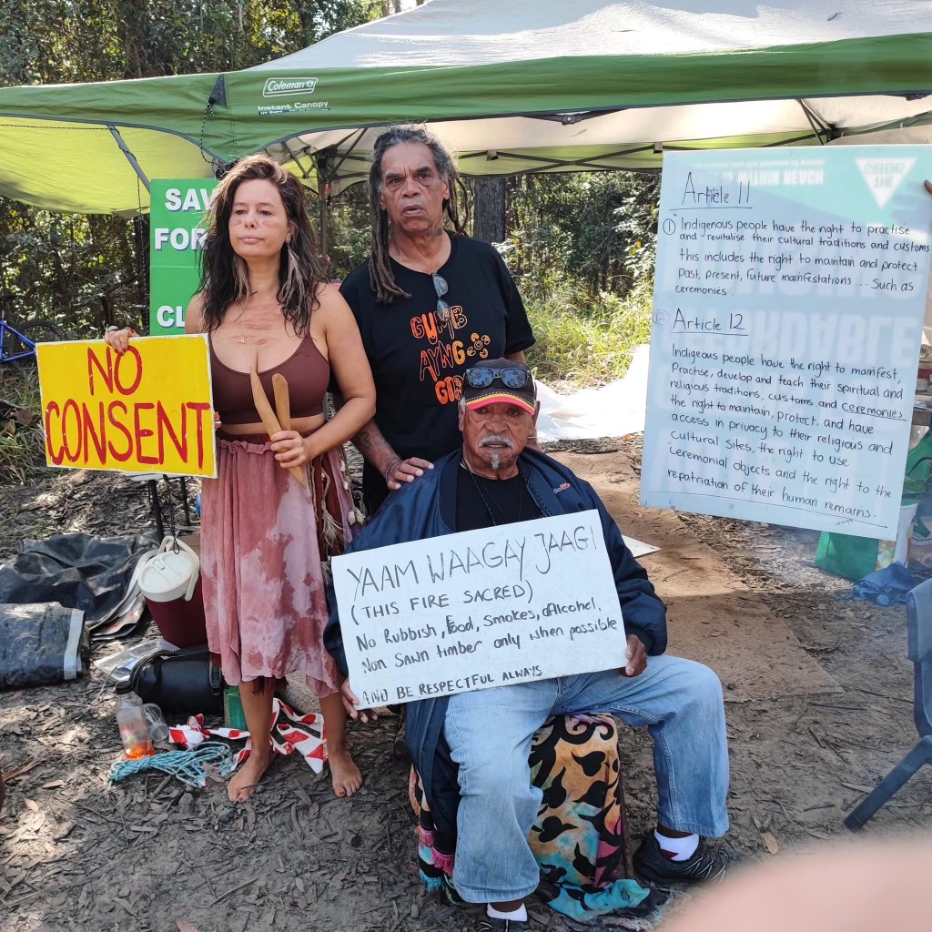 Gumbaynggirr Elders physically removed from Sacred ... | National ...