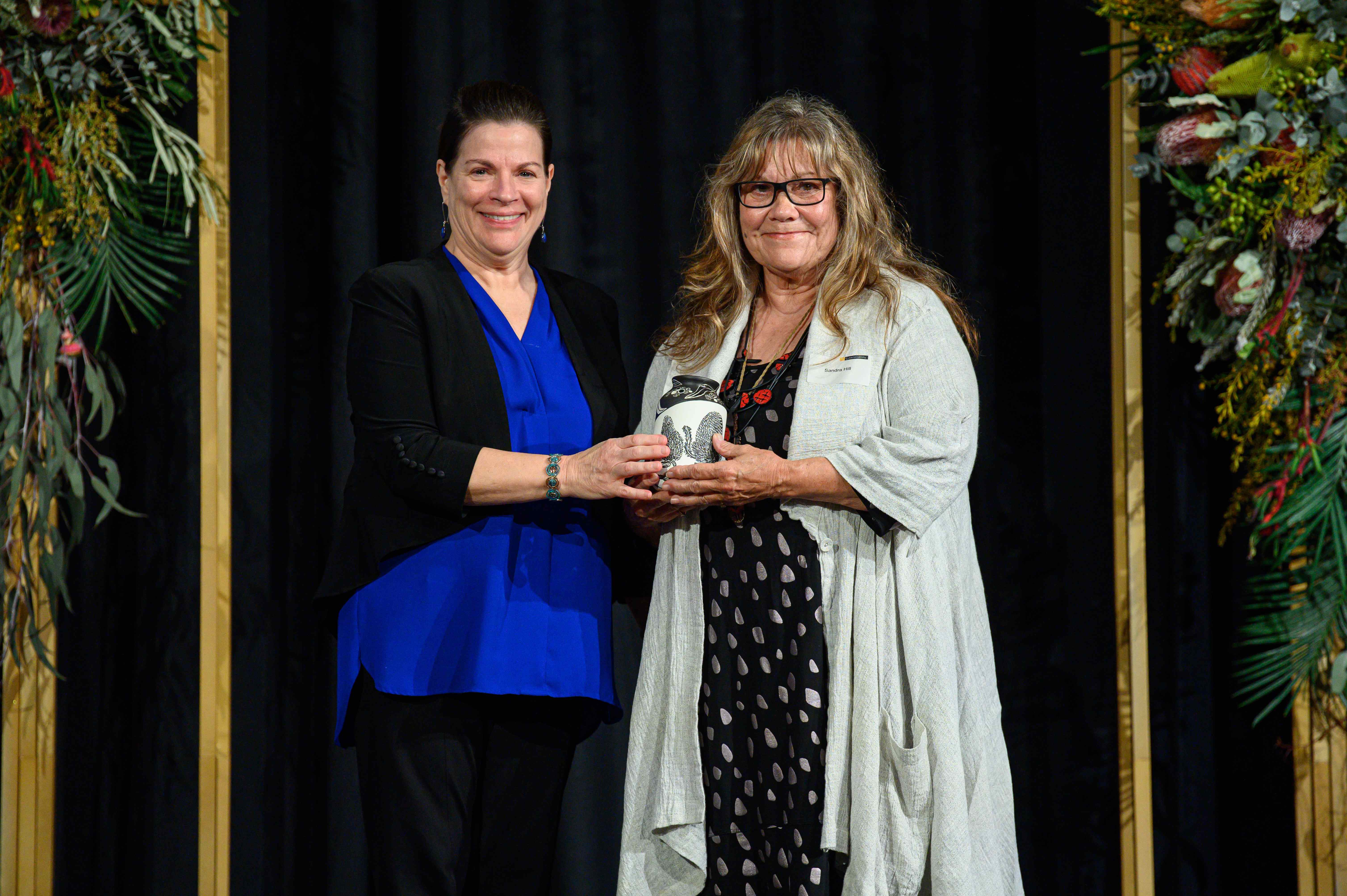 Noongar artist Sandra Hill honoured for her work in... | National ...