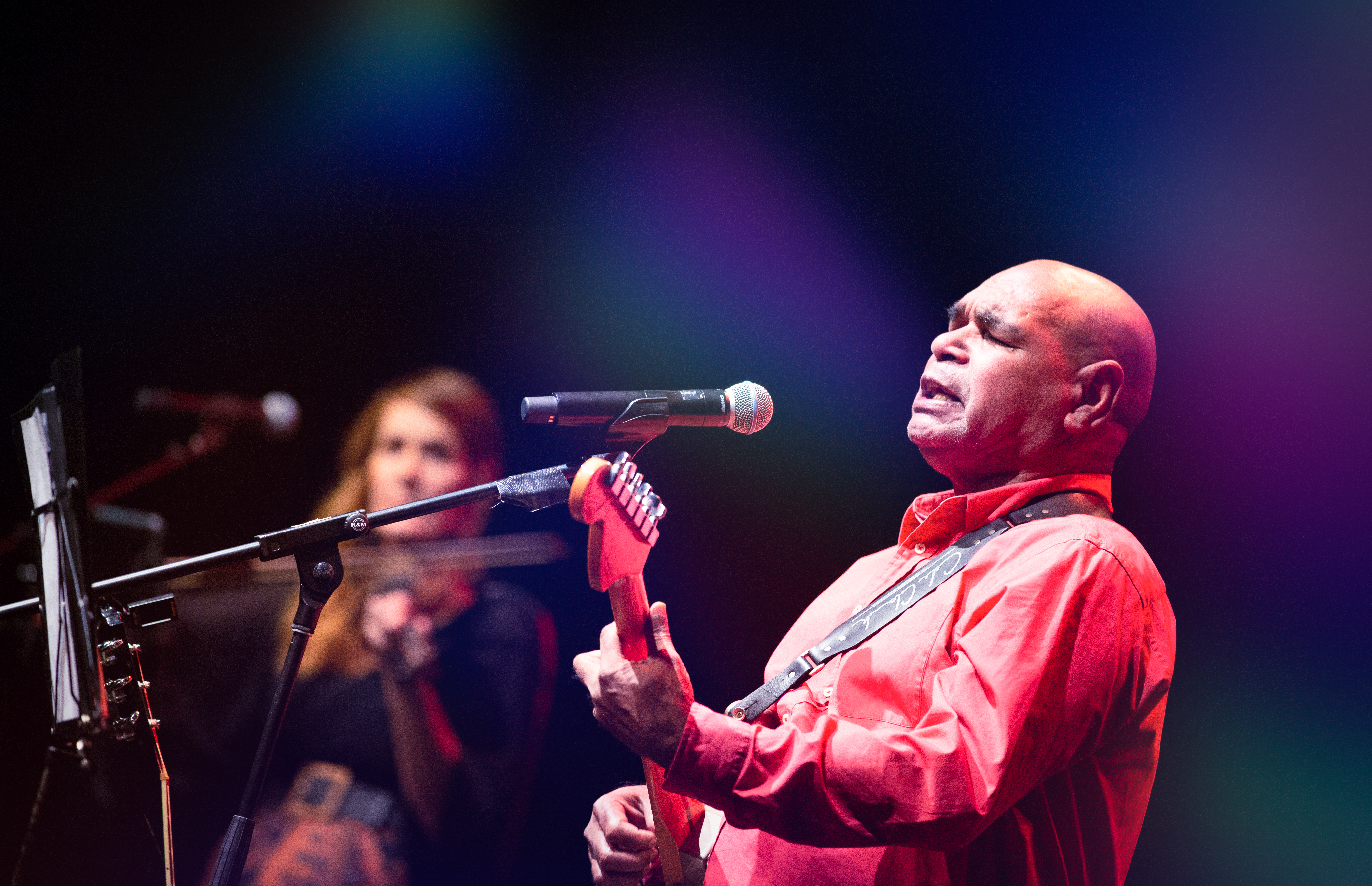 A voice for the ages: Joe Geia's latest show From R... | National ...