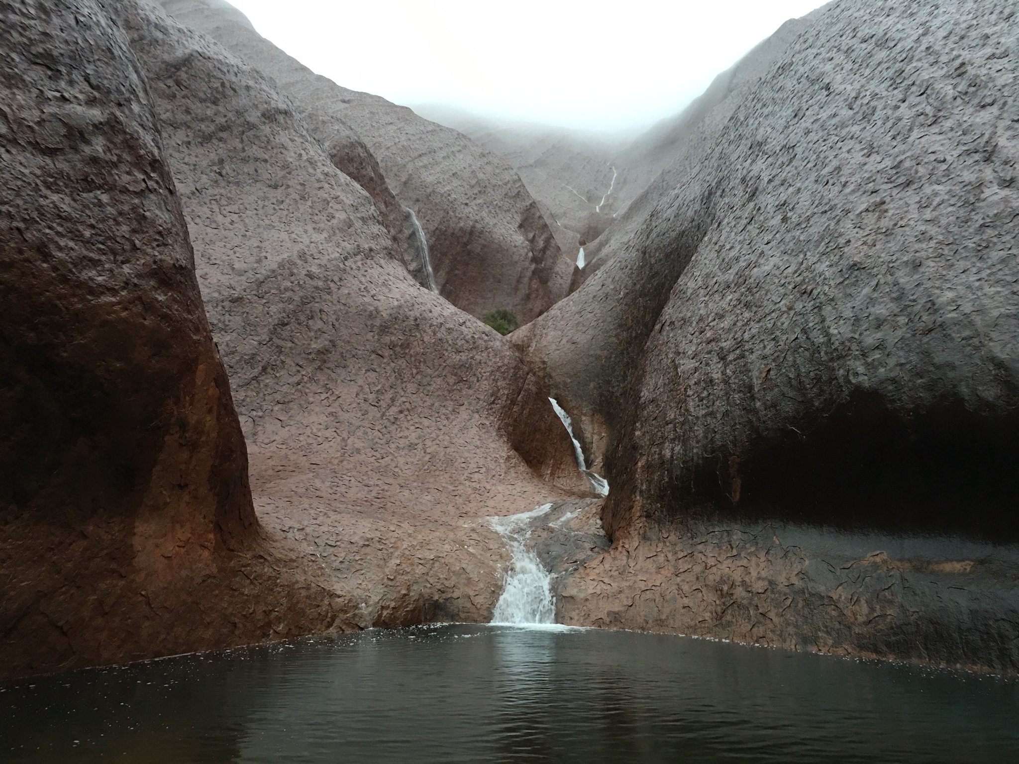 Record-breaking storms leave Uluru with waterfalls | National ...