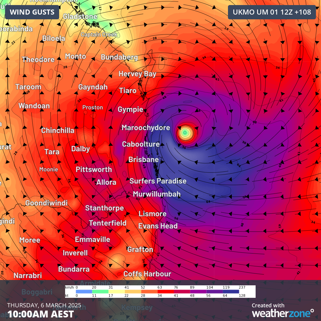 'Be prepared, not scared': Cyclone Alfred approachi... | National ...