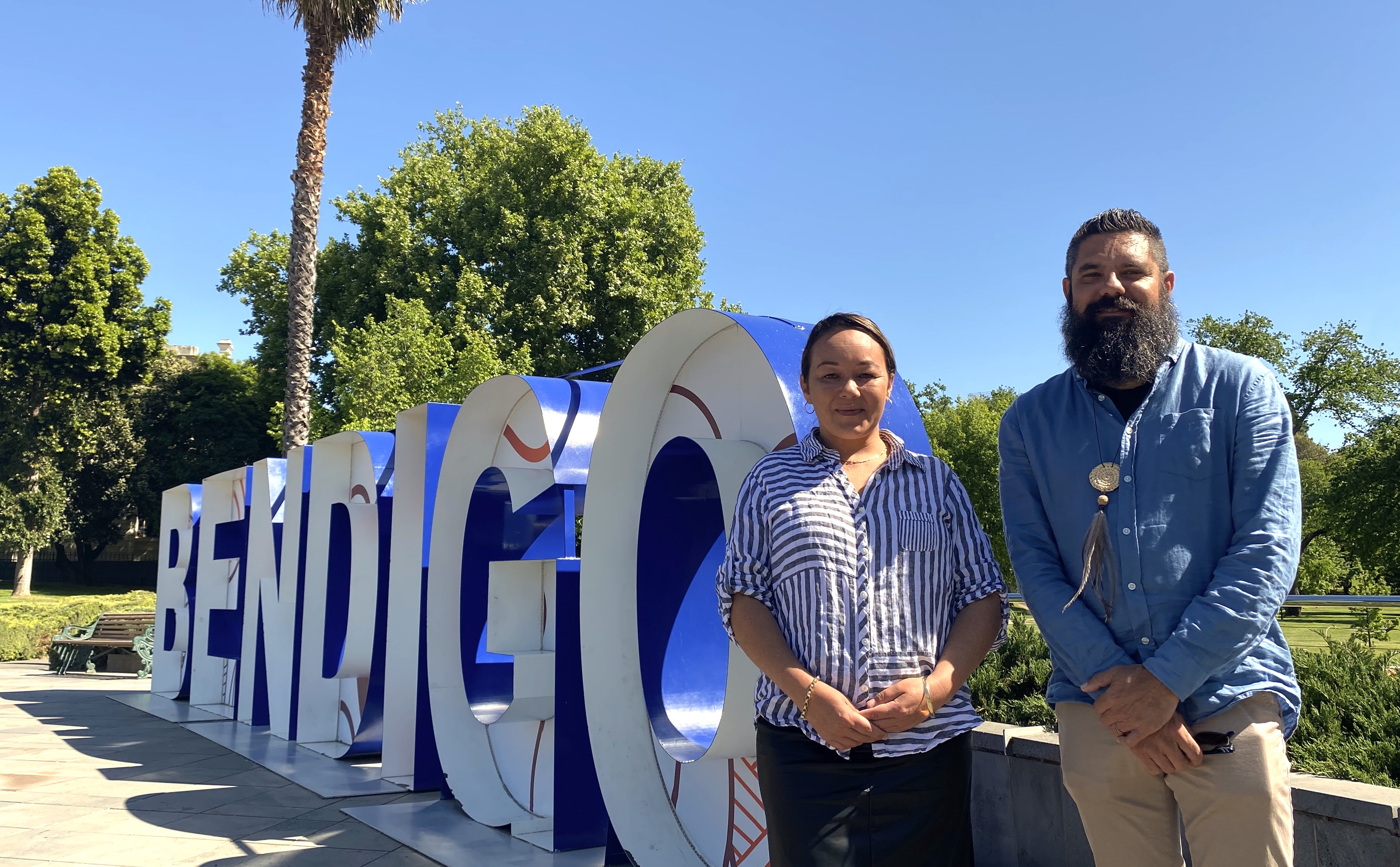 ‘DJAARA-fied’ welcome sign brings Dja Dja Wurru... | National ...