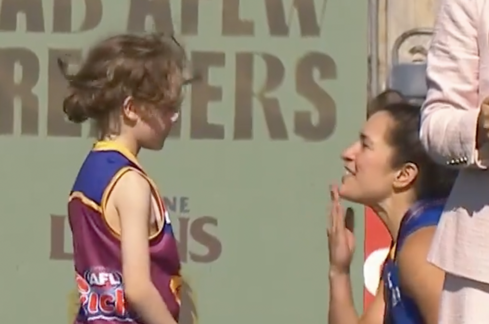 AFLW champ Ally Anderson's heartfelt act wins over ... | National ...