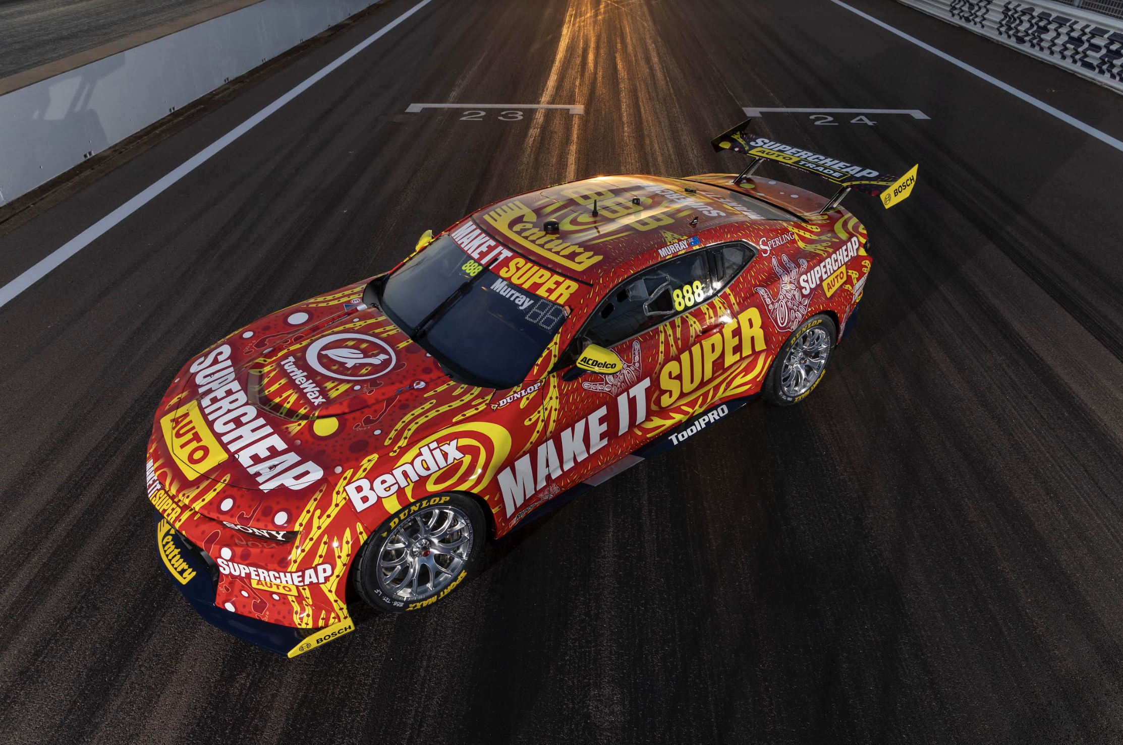 Larrakia artist Lilly Luchich co-designs Supercar l... | National ...