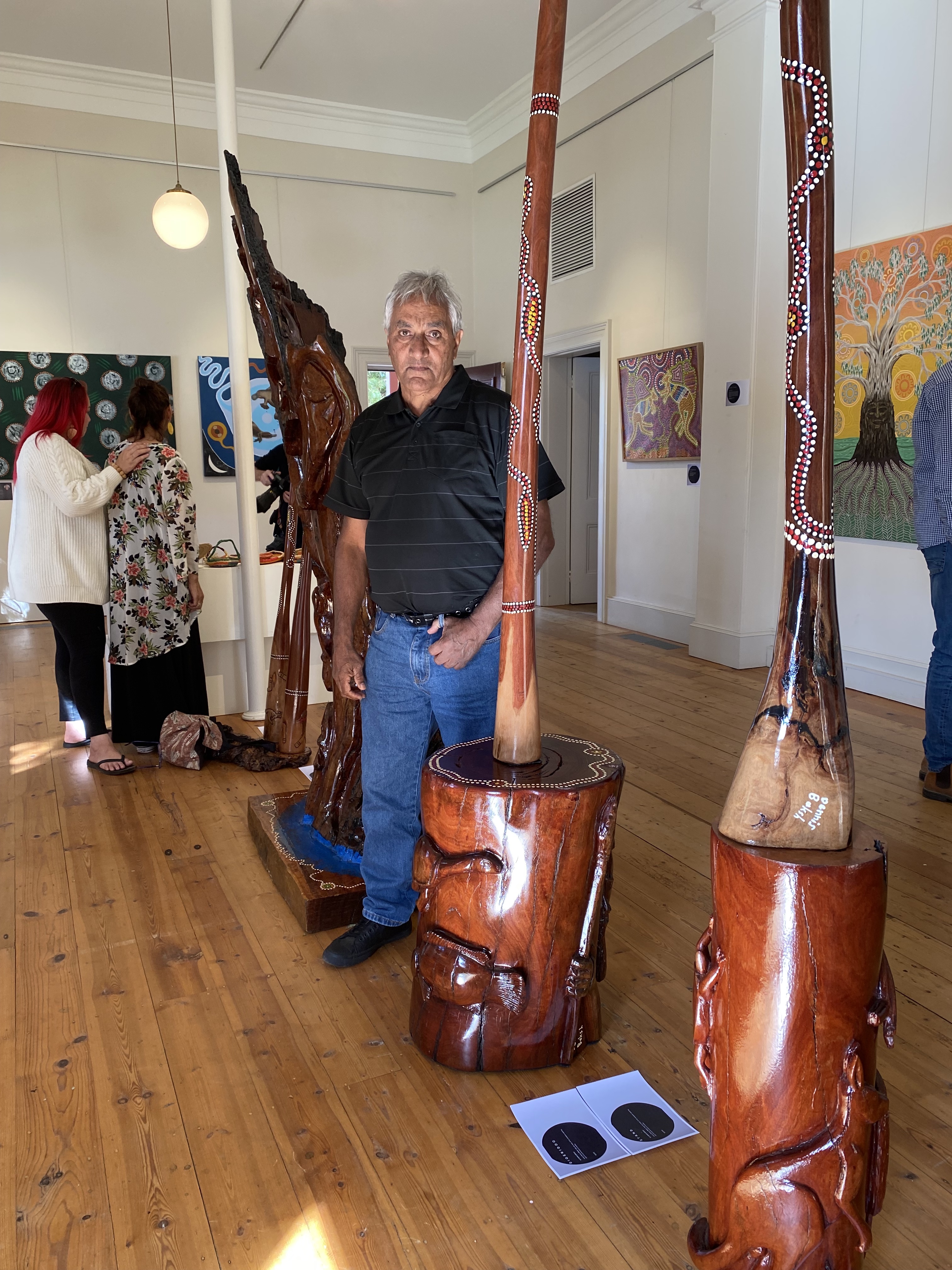 Large-scale display of Dja Dja Wurrung art opens in... | National ...