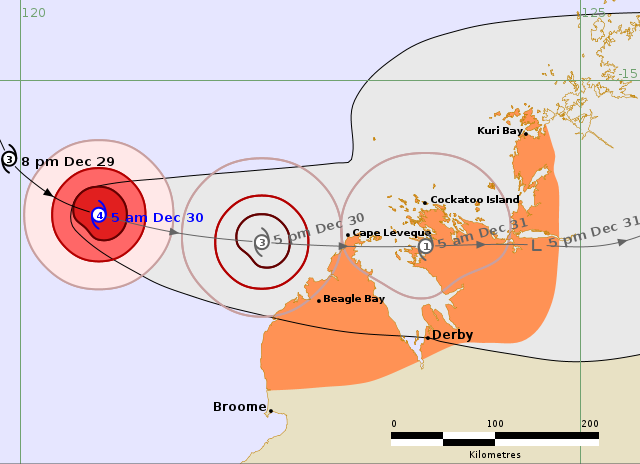 Tropical Cyclone Hayley nears Kimberley coast as ex... | National ...