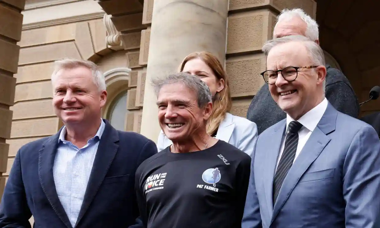 Former Liberal MP Pat Farmer begins ultramarathon t... | National ...