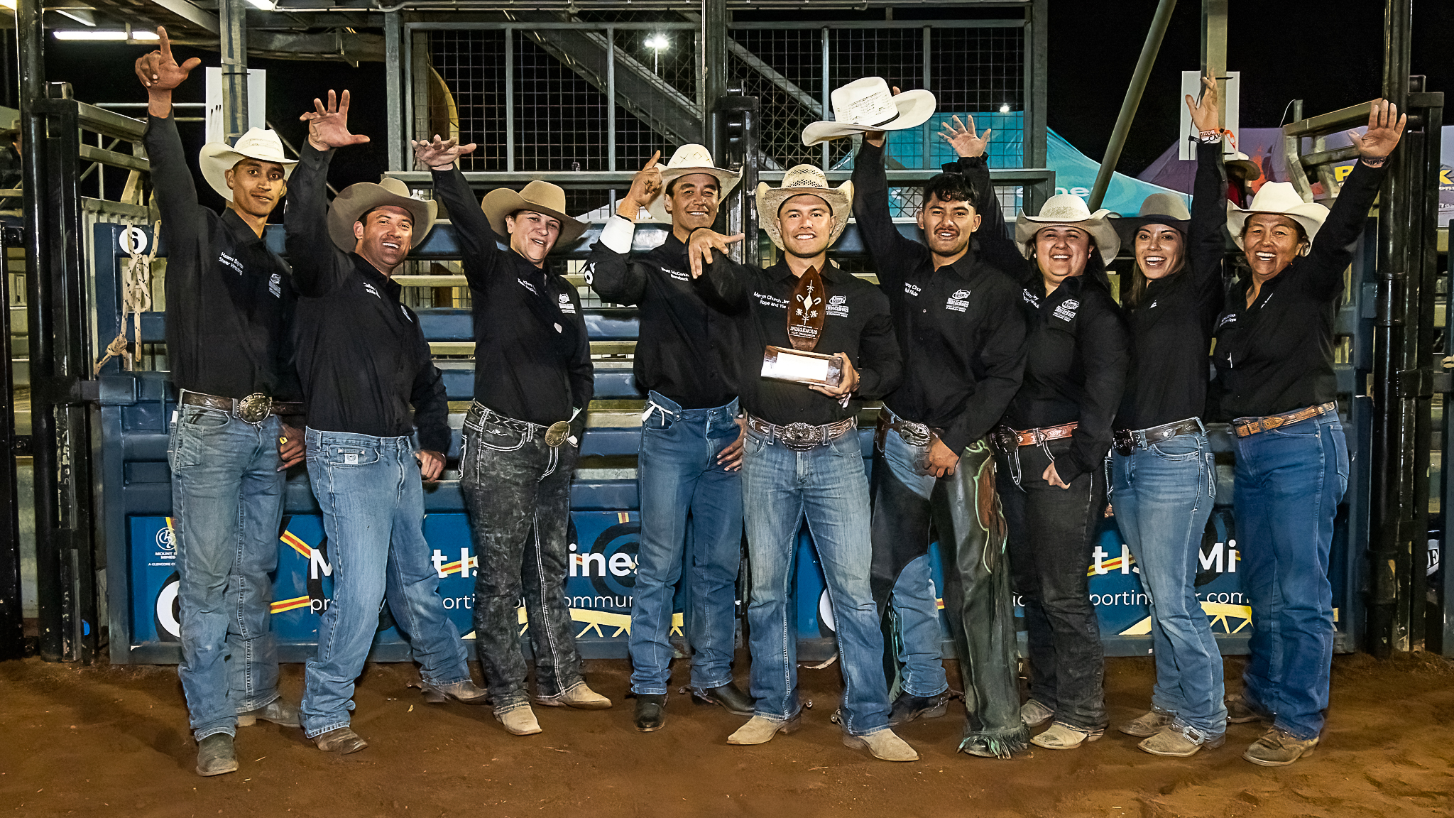 Buckles shared as new champions crowned at Mount Is... | National ...