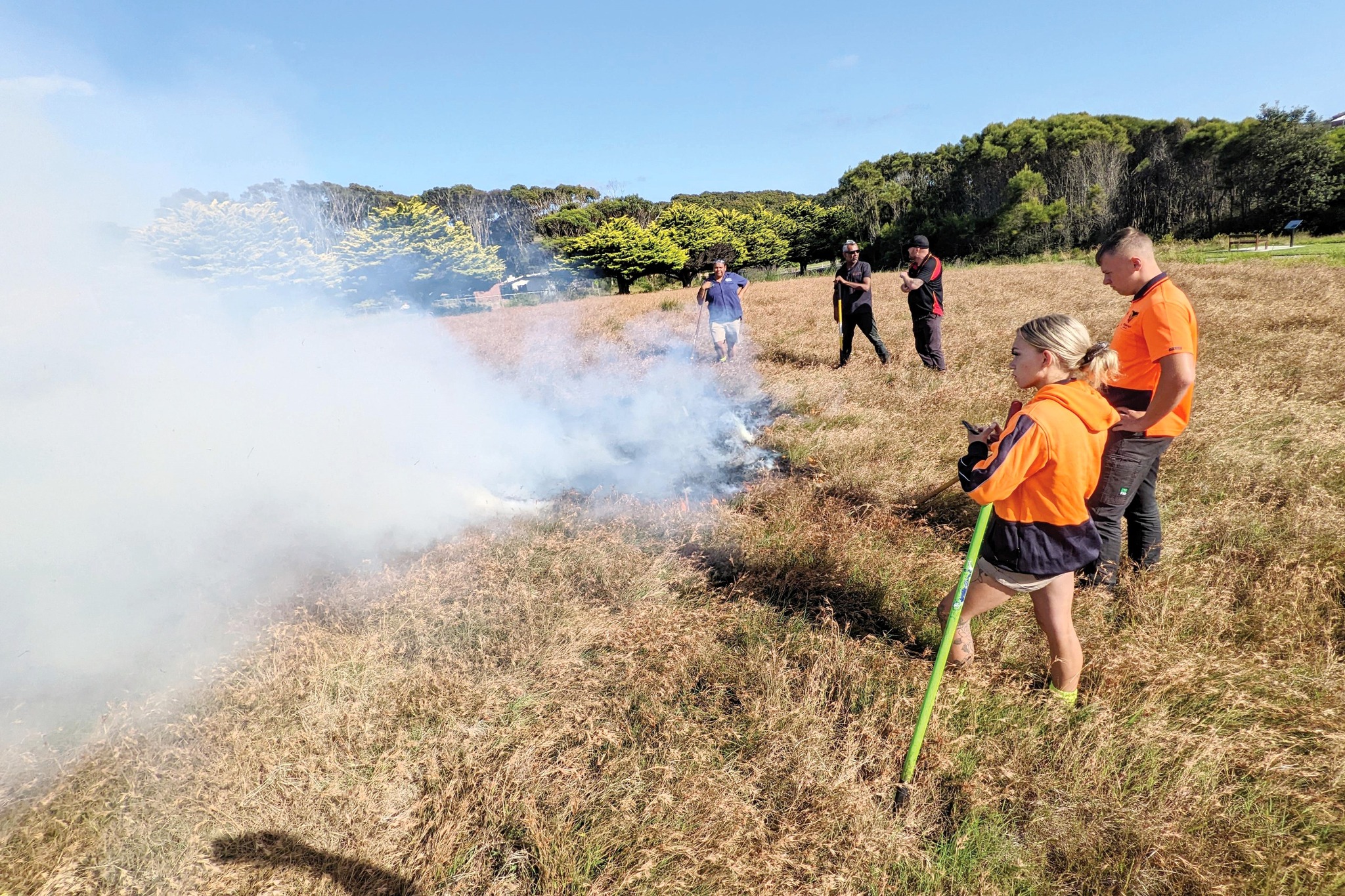 Cultural burning returns to Wimbie beach reserve | National Indigenous ...