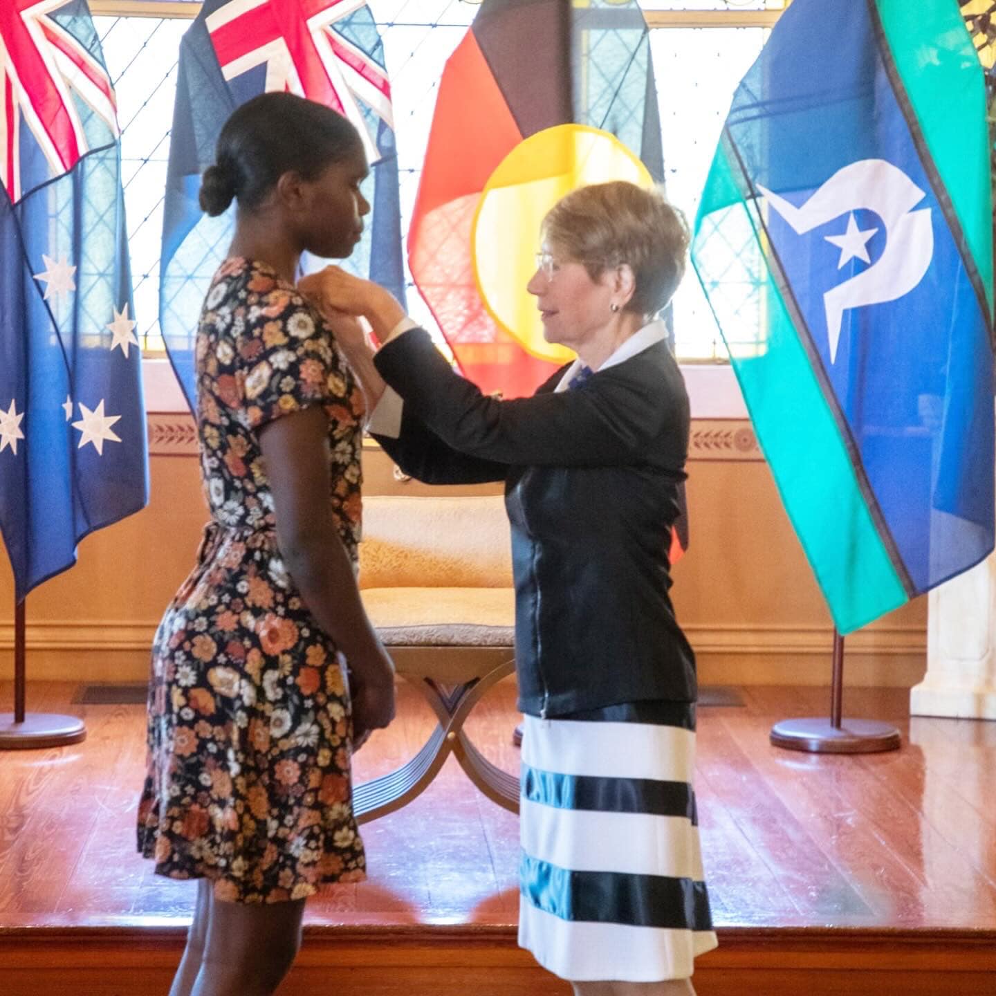 Telaya Blacksmith receives Australian Sports Medal ... | National ...