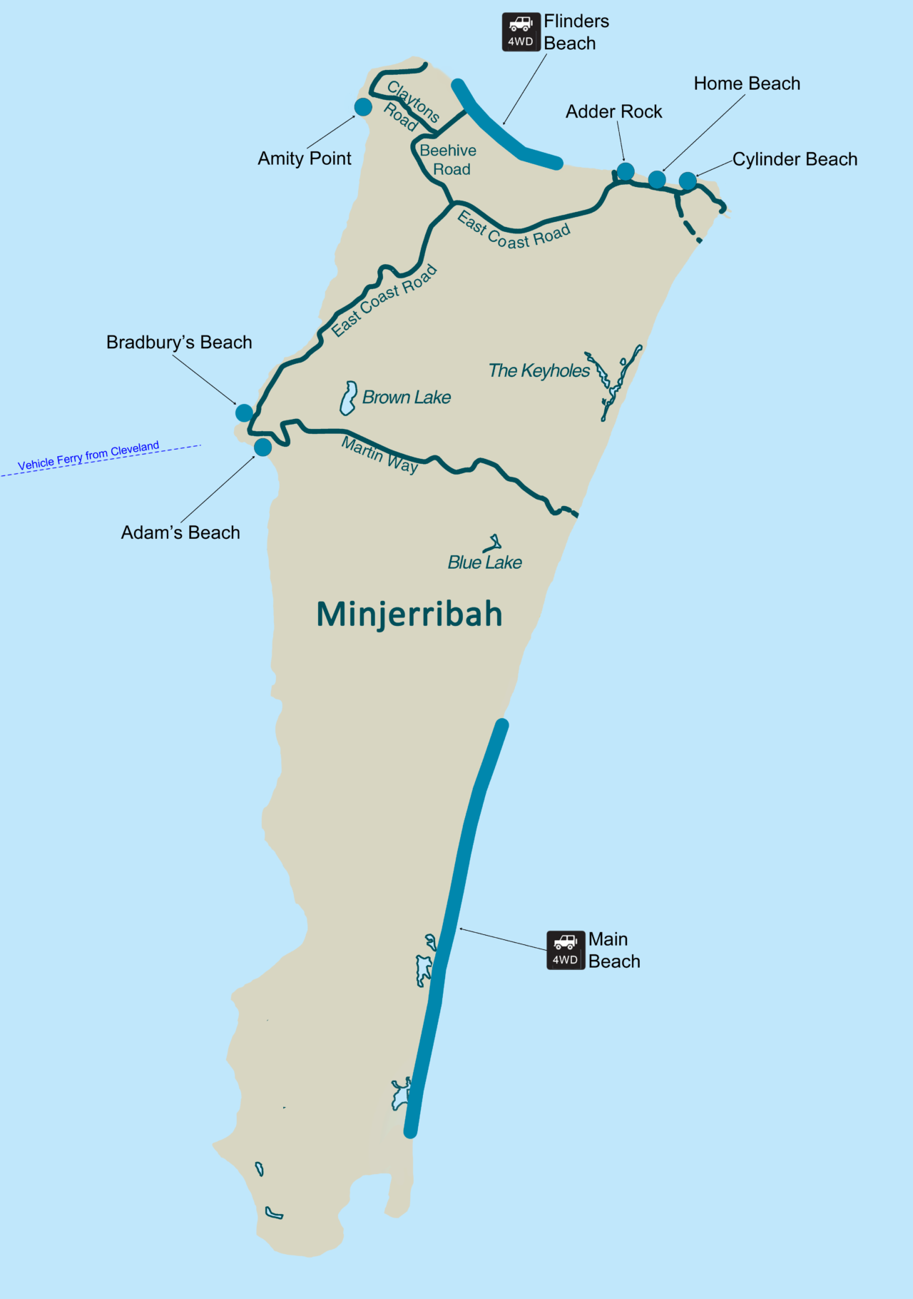 Minjerribah Camping reopens 322 sites after cyclone... | National ...