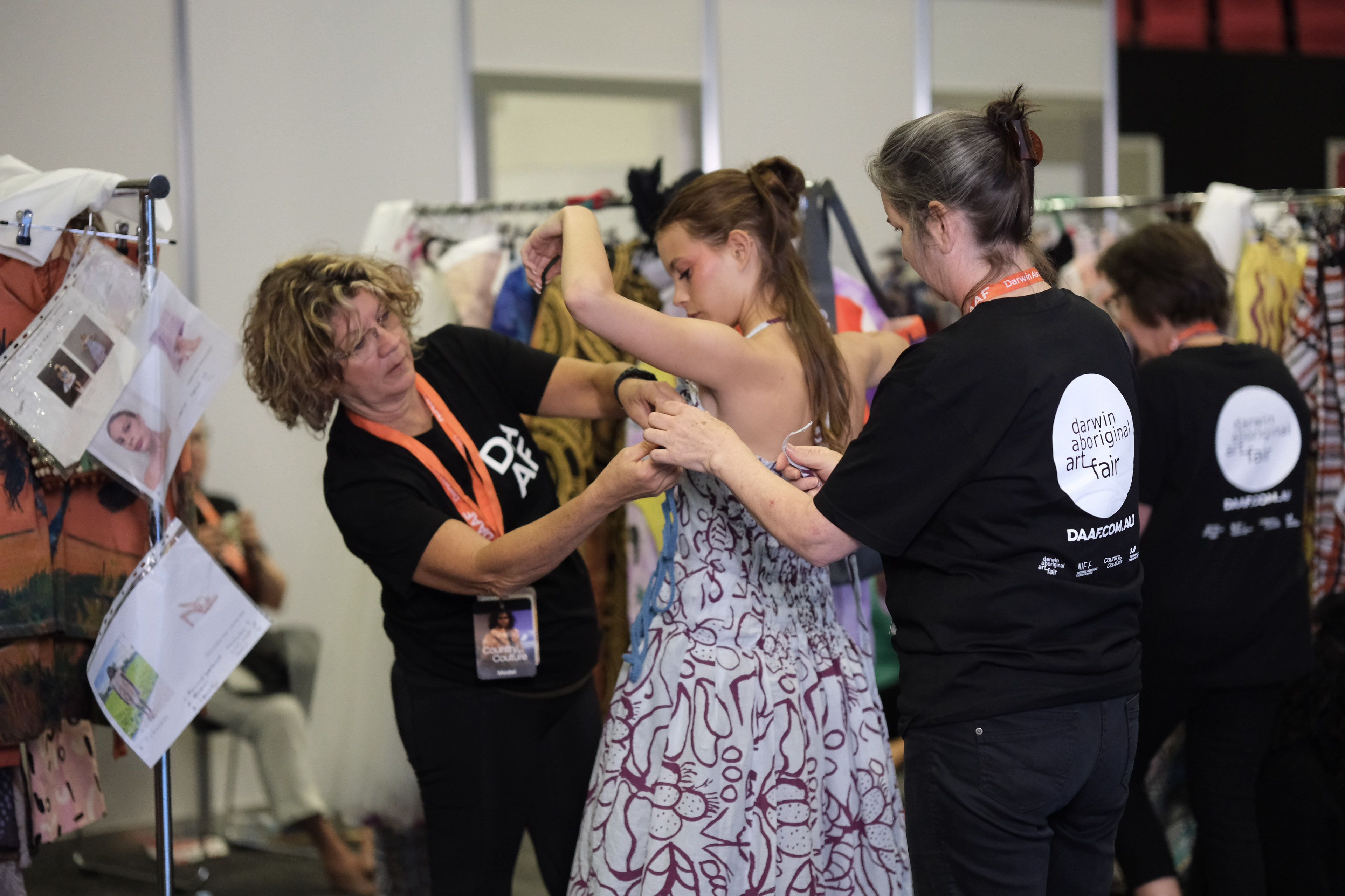 Inside the bustling world of backstage fashion at ... | National ...