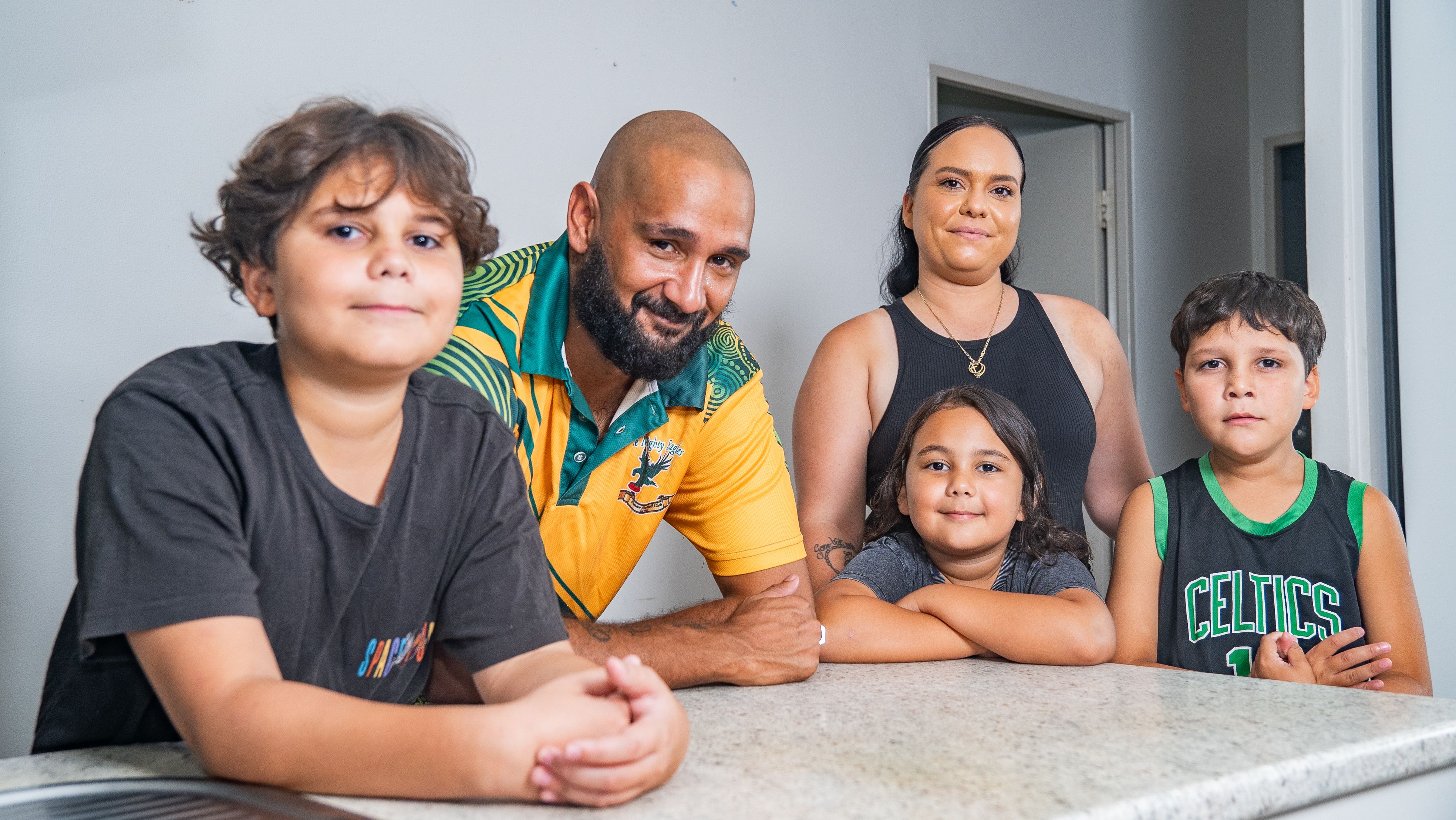 First family makes move into new affordable accomod... | National ...