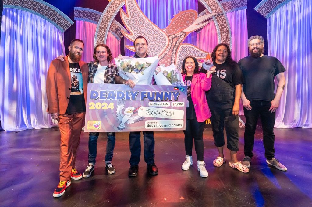 Sold out Deadly Funny Grand Final sees joint winner... | National Indigenous Times