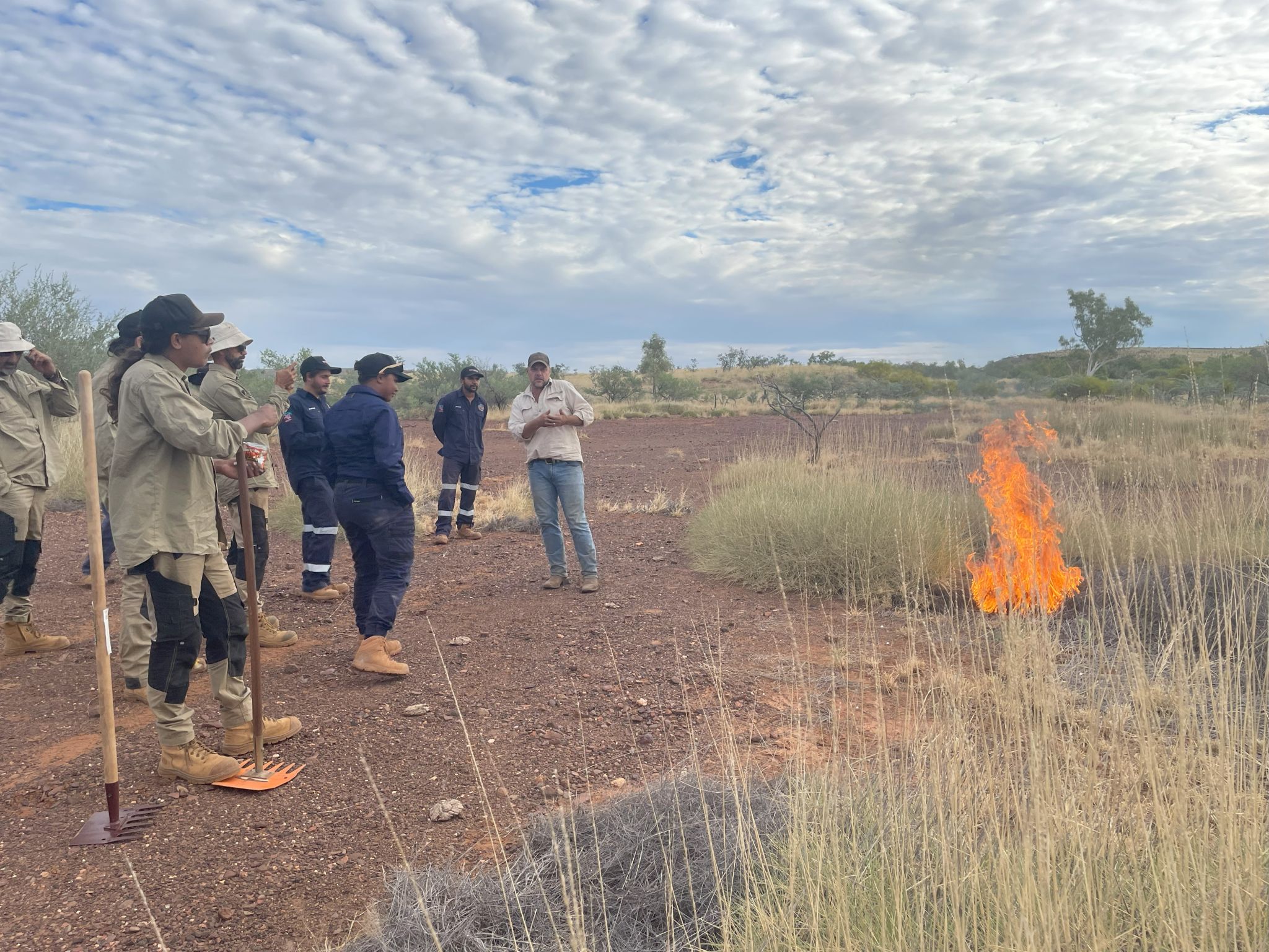 Murujuga and Nyamal Aboriginal Rangers unite for ... | National ...