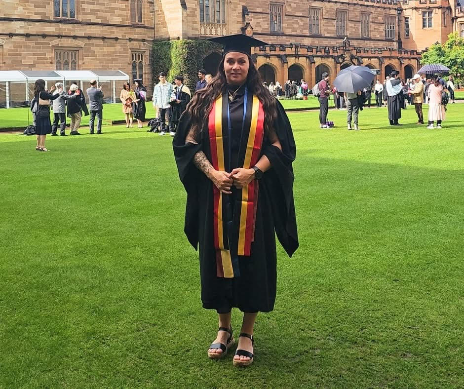 Noongar Wardandi health worker Oceania Harris is le... | National ...
