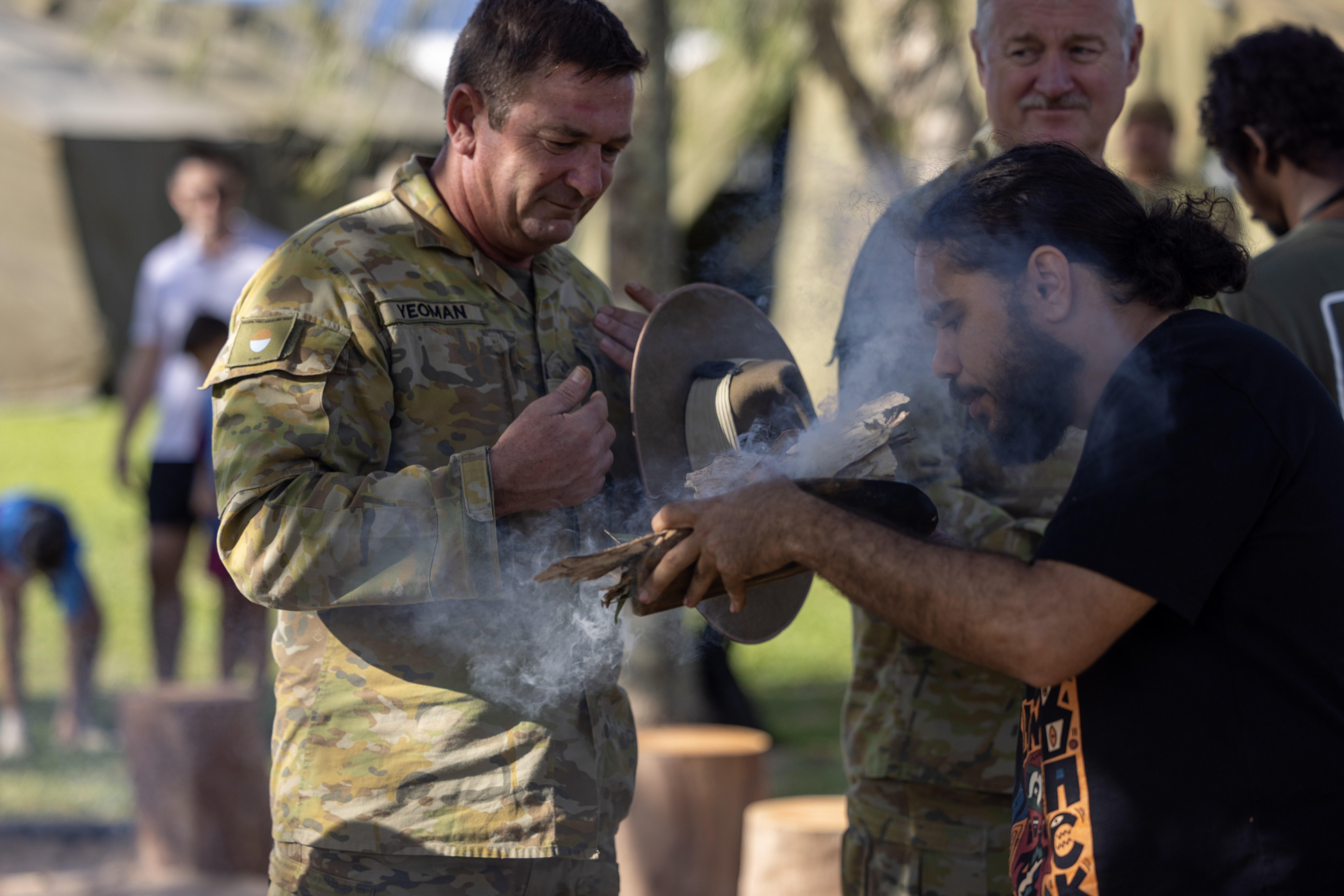 Traditional ceremony marks opening of new yarning c... | National ...