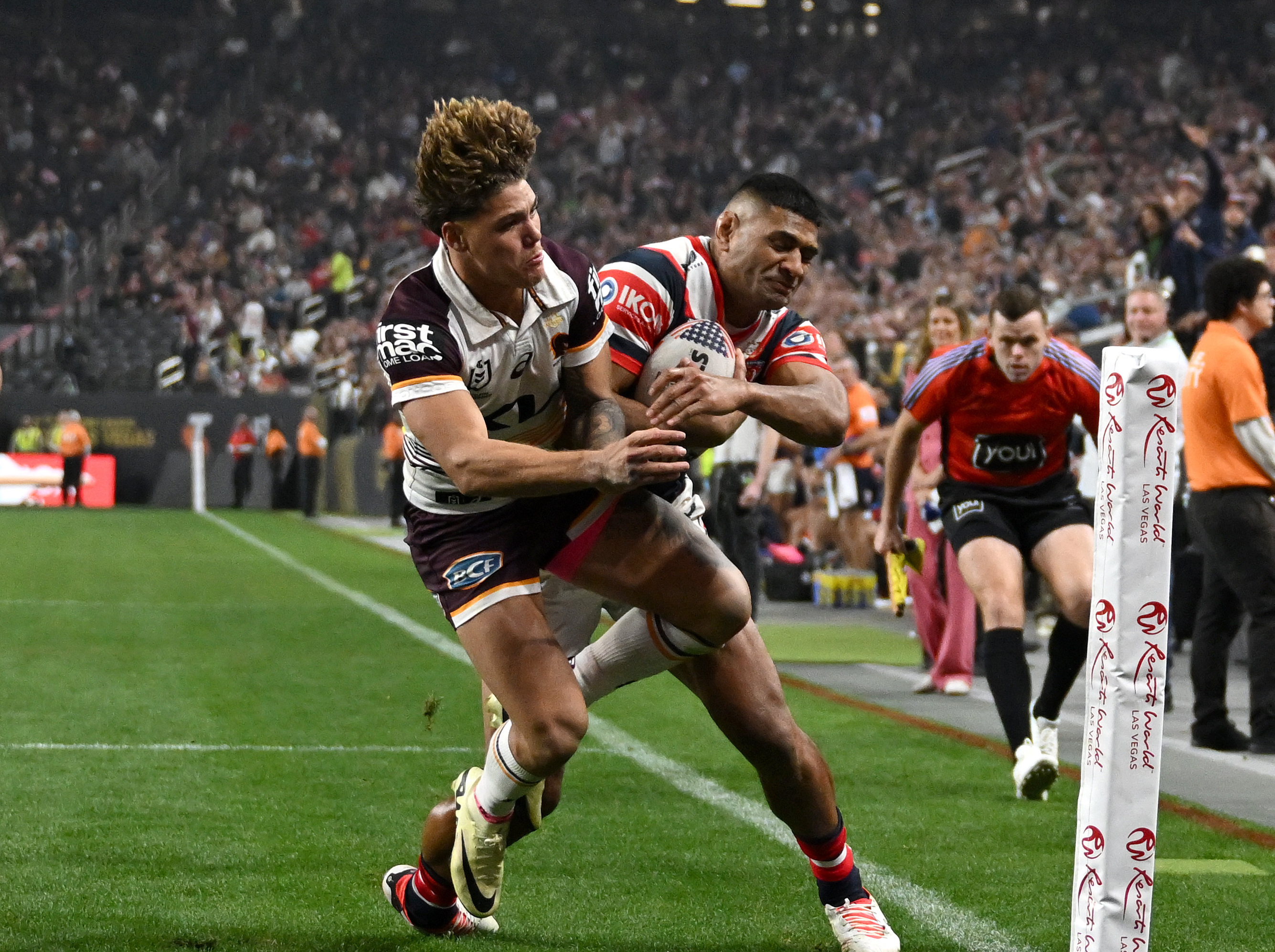 Reece Walsh pays price for shoulder charge v Rooste... | National ...